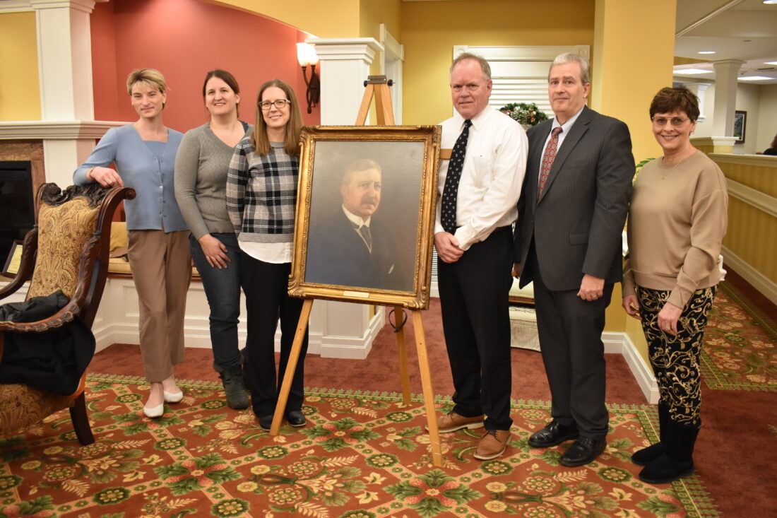 Samuel Bloch Portrait Has New Home in His Elmhurst Mansion | News ...